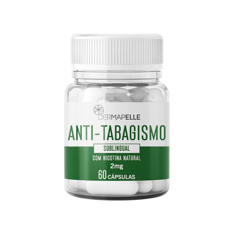 Anti-Tabagismo 2mg 60 Cápsulas | Dermapelle