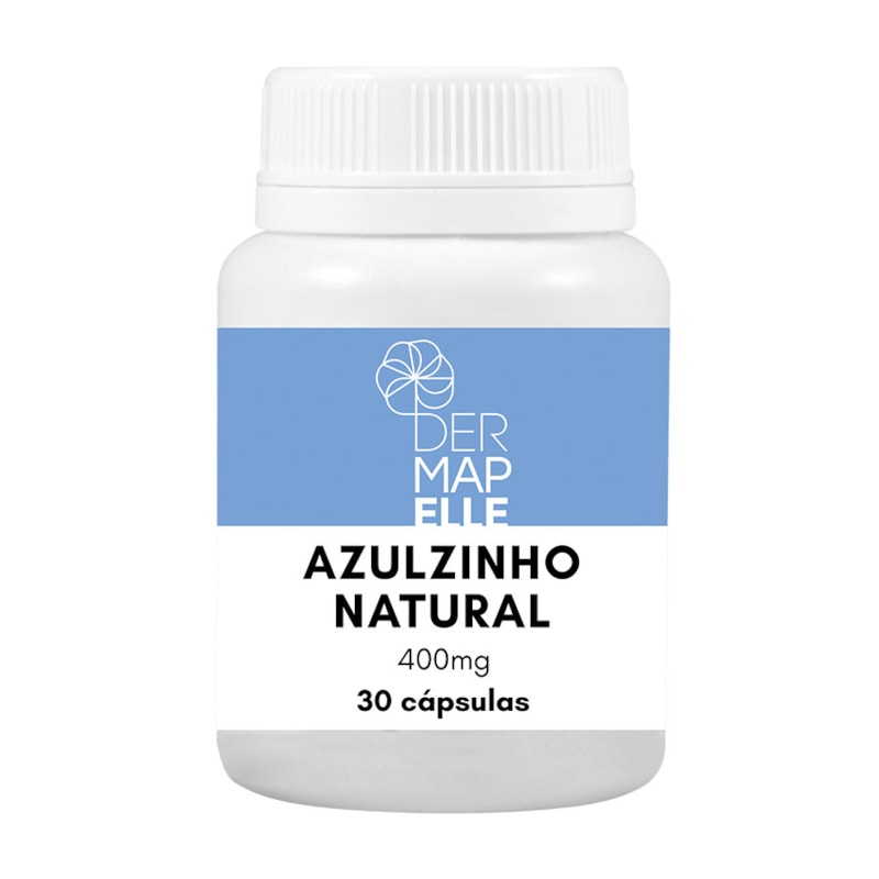Azulzinho Natural: 30 Cápsulas para Disfunção Erétil | Dermapelle