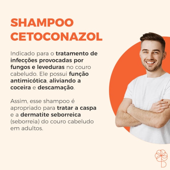 Cetoconazol Shampoo 2% 150ml - Dermapelle