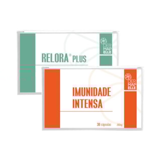 COMBO | Antiestresse Relora Plus + Composto para a Imunidade - Dermapelle