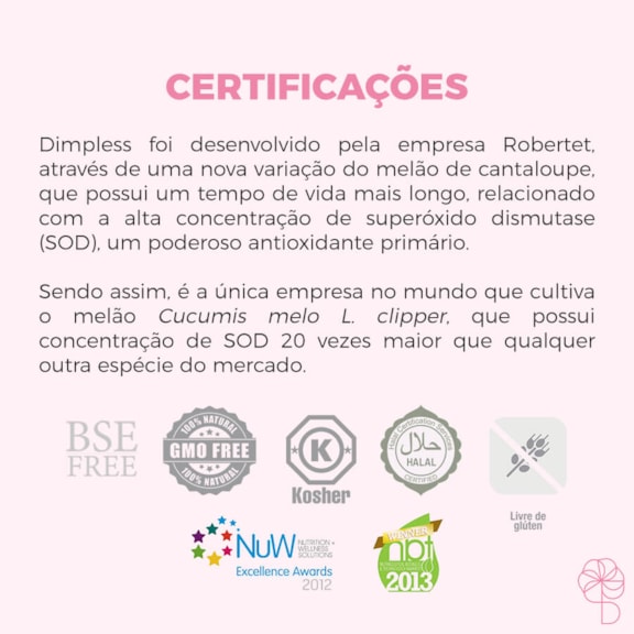 Dimpless® 40 mg 30 Cápsulas Com Selo De Autenticidade