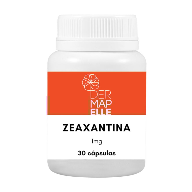 Zeaxantina 1mg 30 cápsulas - Saúde dos olhos | Dermapelle